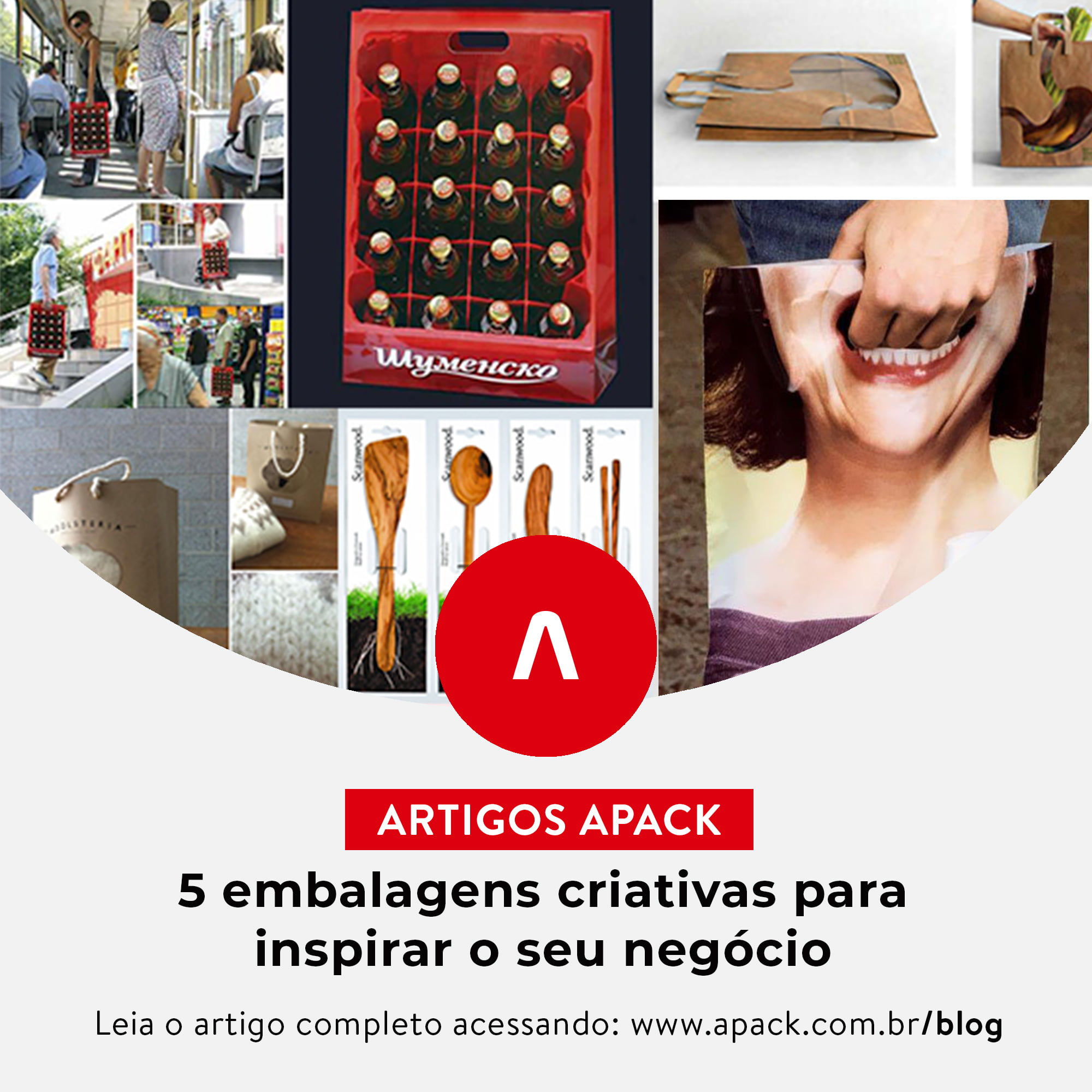 5 embalagens criativas para inspirar o seu negócio - Apack Embalagens ...