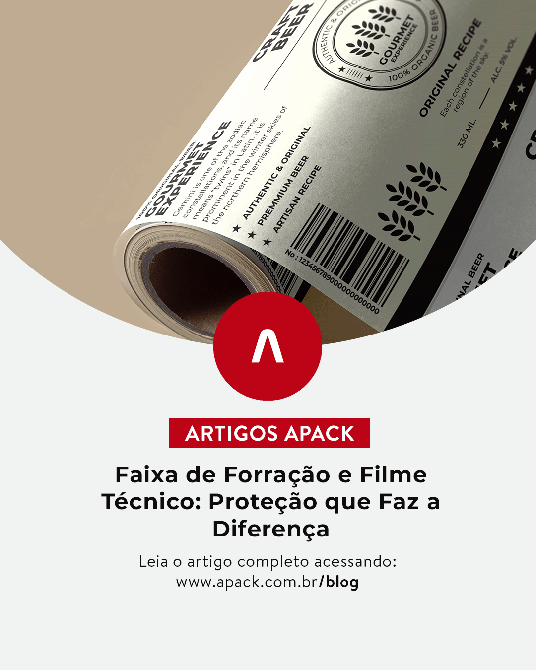Faixa de Forração e Filme Técnico - Apack Embalagens Plásticas